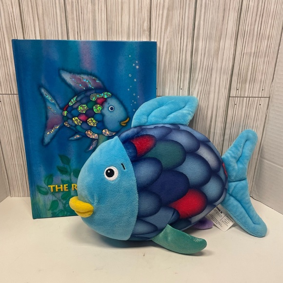Kohl’s Cares | Toys | The Rainbow Fish Plush Book Lot | Poshmark
